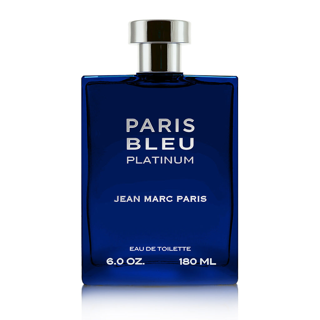 Paris Bleu Platinum Eau de Toilette Spray 180ml/ 6.0oz – Jean Marc Paris